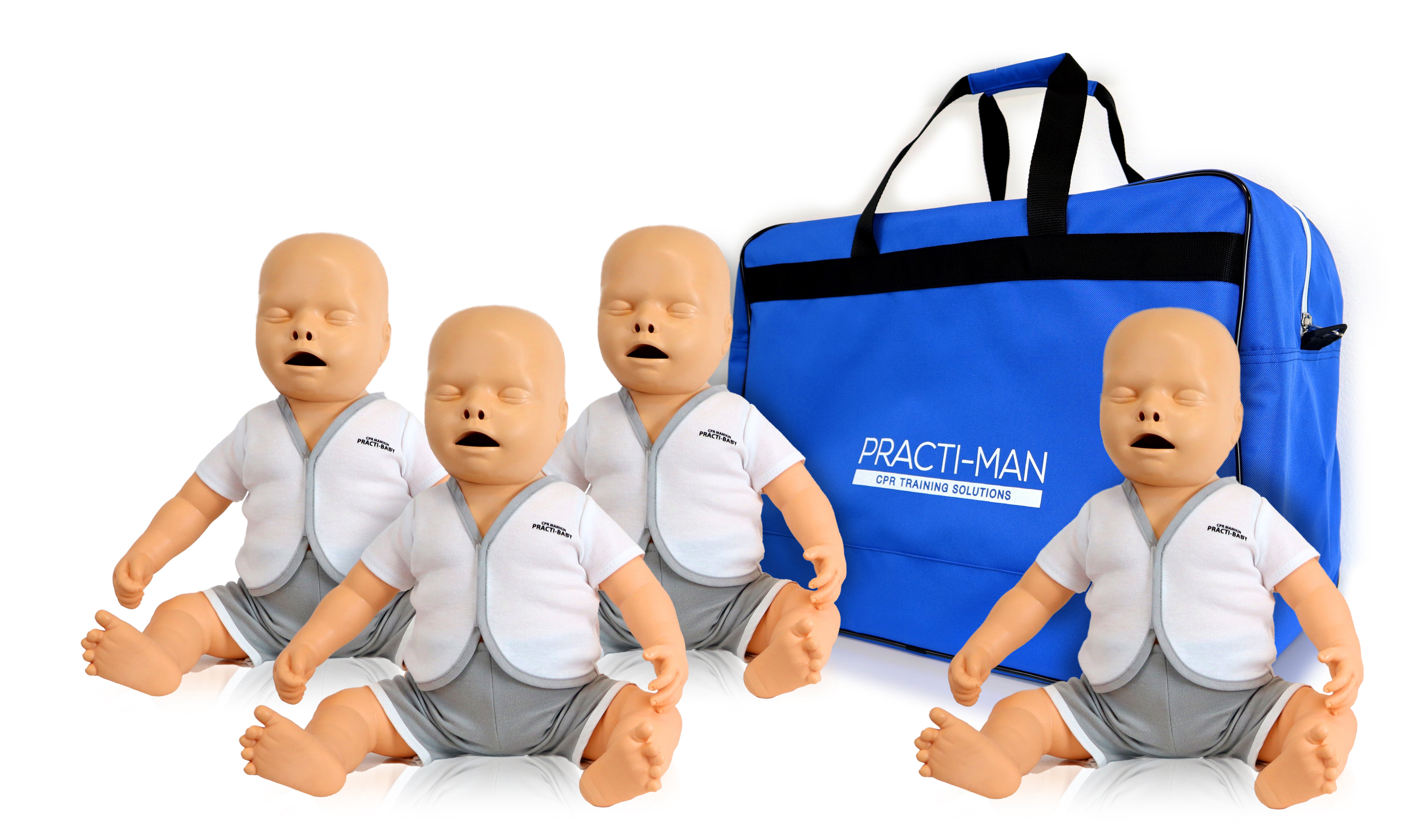 Buy 4-Pack Practi-Baby Manikins with Carry Bag | LivCor