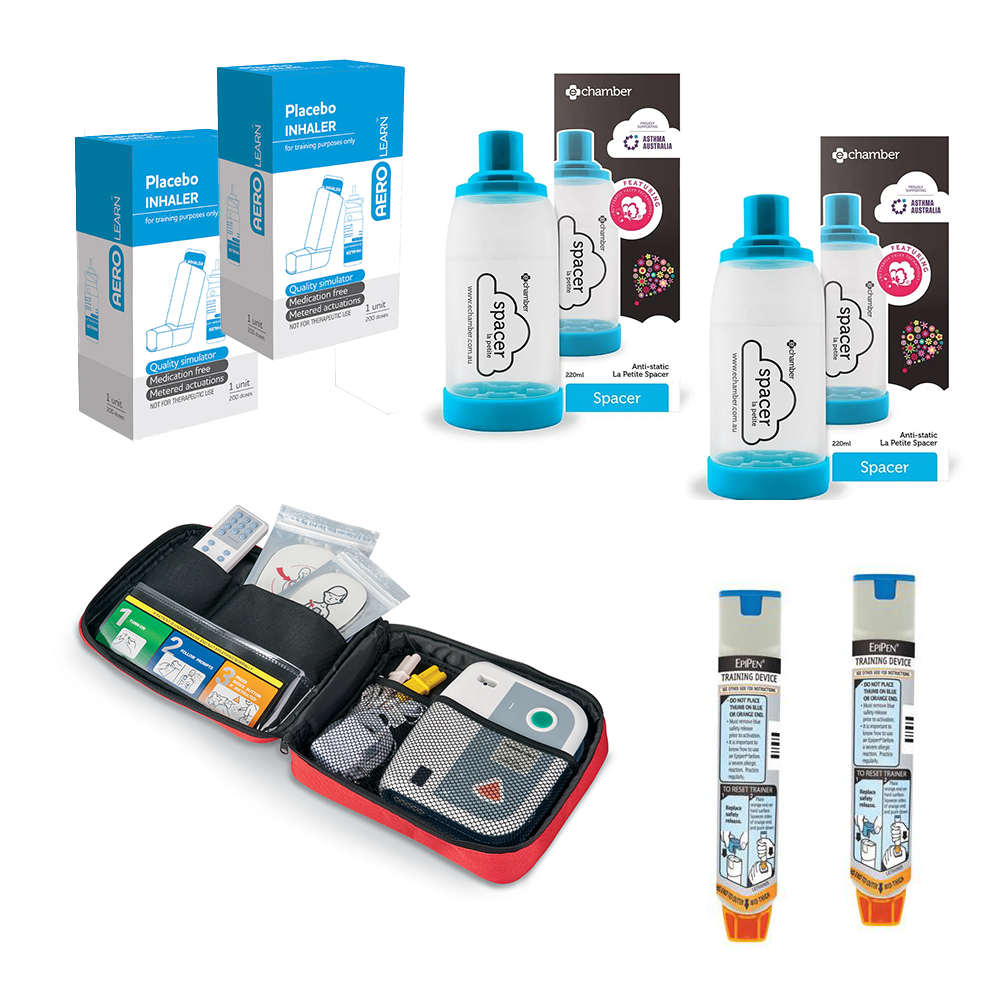 Buy Asthma & Anaphylaxis Trainer Pack 2 | LivCor